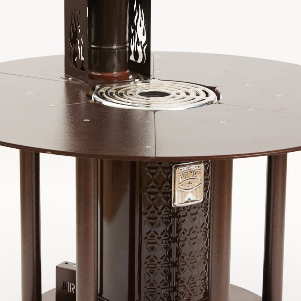 Eco-fire BBQ a pellet e stufe a pellet con tavolo